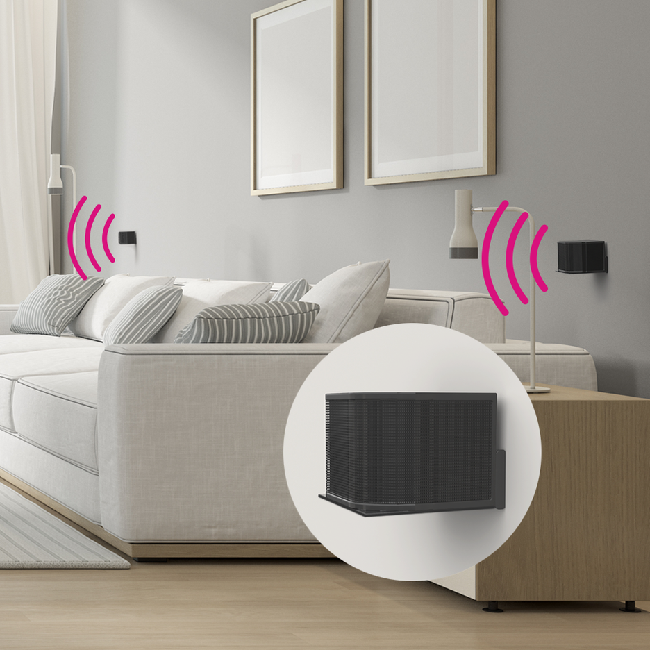 How to Mount Speakers for Surround Sound Without Drilling